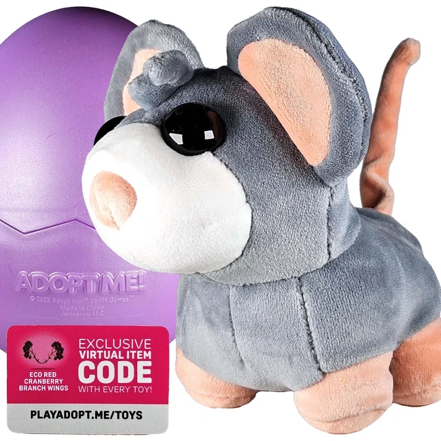 ADOPT ME SURPRISE Plush Pets S2 - Mouse (Common) inc Code 13cm/5inch ...