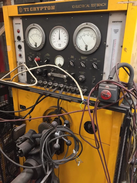 TI CRYPTON 10 Electrical Test Bench Alternator Tester Ideal For Export ...