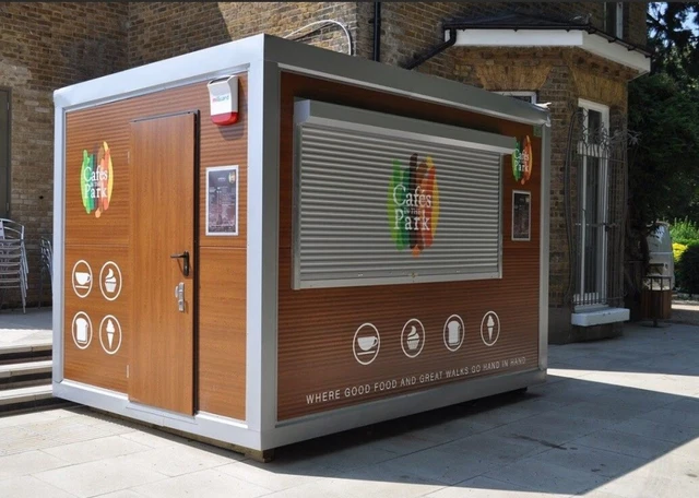 STREET FOOD KIOSK, school kiosk, mobile kitchen, kiosk, street food pod ...