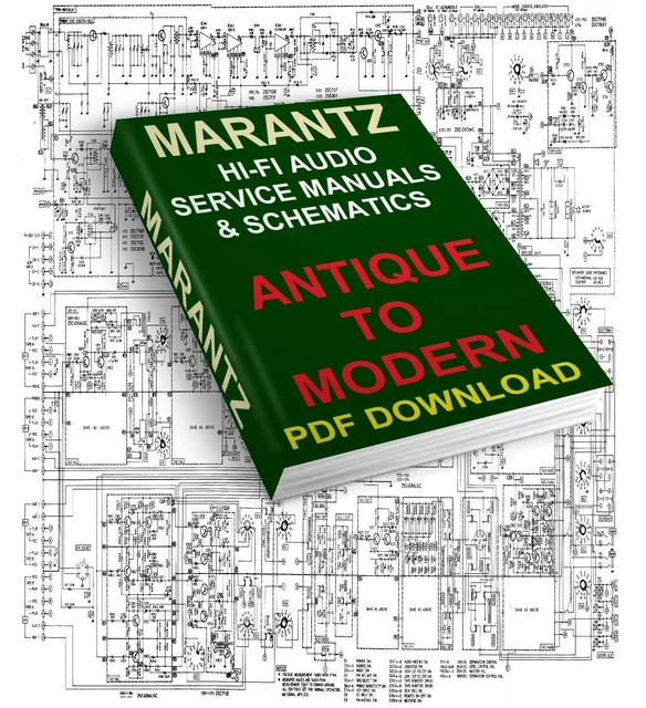 MARANTZ ALL MODELS LISTED Schematic Service Manual Schaltplan ...