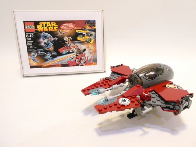 LEGO STAR WARS Obi-Wan Kenobi's Red Jedi Starfighter From Set 7283 No ...