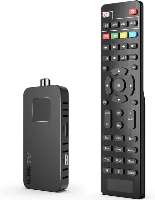 DECODER DVB-T2 DECODER Digitale Terrestre 2025, Mini Chiavetta TV HDMI ...