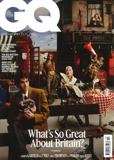 GQ MAGAZINE: ANDREW Garfield, Chloe Kelly, Emma Thompson, FKA TWIGS ...