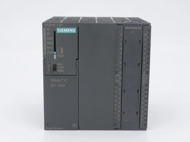 SIEMENS 6ES7313-6CF03-0AB0 SIMATIC S7-300 Cpu 313C-2 Dp Compact Cpu £ ...