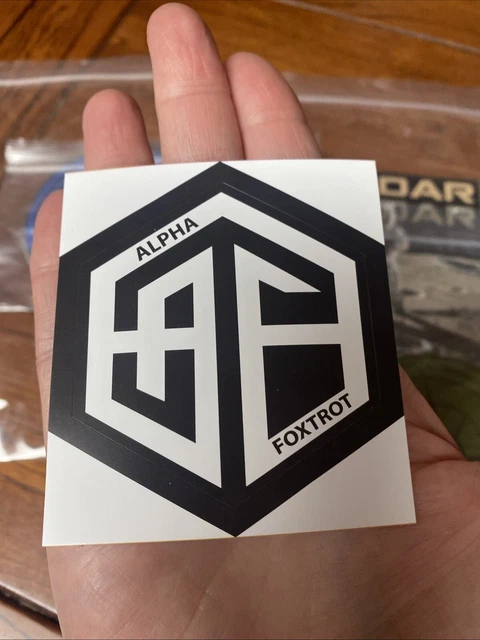 NEW 2025 SHOT SHOW Alpha Foxtrot Tactical Decal Sticker Military ...