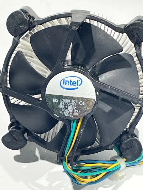 INTEL TOWER 4-PIN CPU Heatsink & Fan F09A-12B9S2 DTC-AAT06 E33681-001 ...