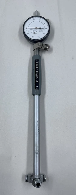 Mitutoyo 2and To 6 Dial Bore Gage No 511 107 191 49 Picclick Ca