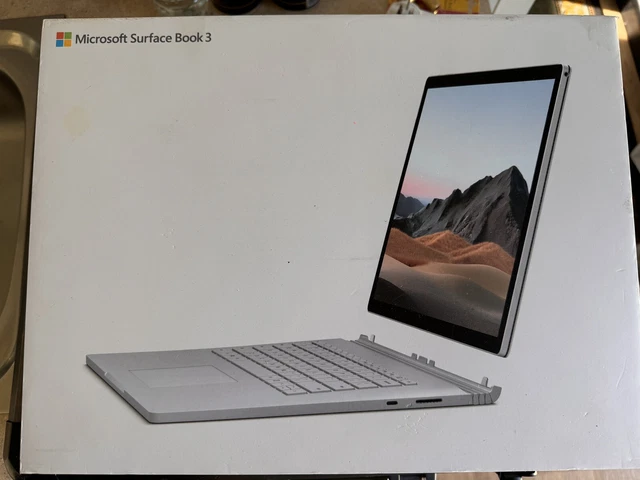 MICROSOFT SURFACE BOOK 3 15" - i7 10 th Gen- 1 TB SSD - 32 GB Ram - GTX ...