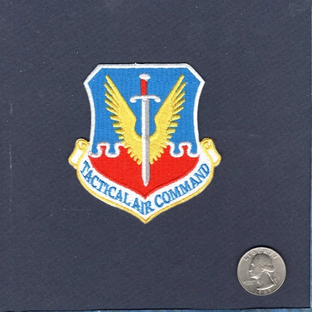 TAC TACTICAL AIR Command USAF air Force Squadron Hat Jacket Patch £5.72 ...