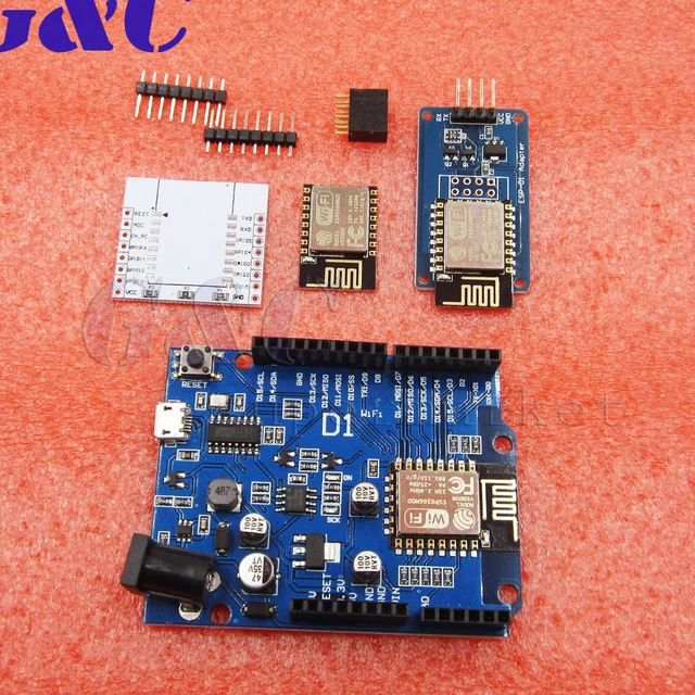 WEMOS D1 ESP-12E ESP8266 WiFi Development Board Shield Adapter Module ...