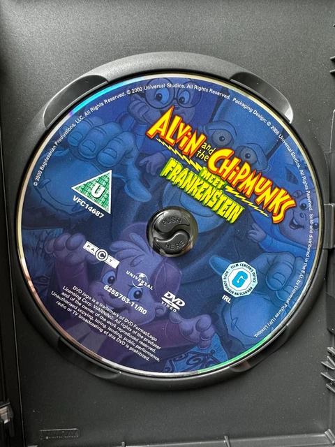 ALVIN AND THE Chipmunks Meet Frankenstein DVD Animated Family Kids ...