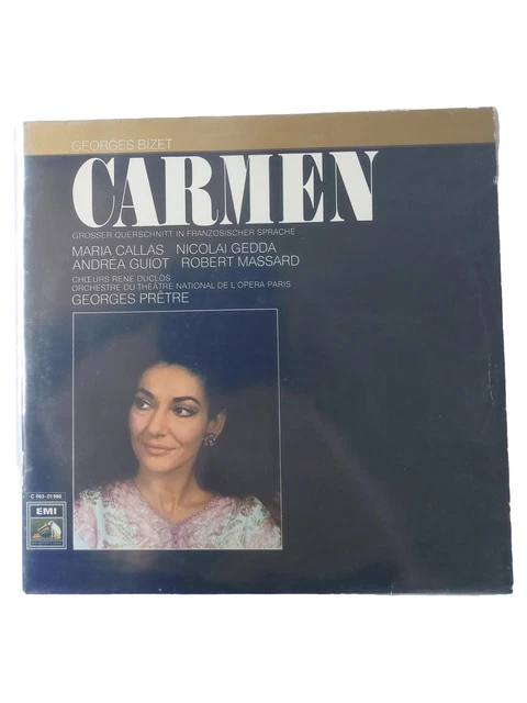 BIZET CARMEN VINYLE Maria Callas Opéra Classique EMI EUR 9,95 - PicClick FR