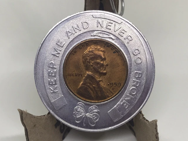 ENCASED PENNY/CENT 1959-D Ben's Rare Coins Chicago IL £14.32 - PicClick UK