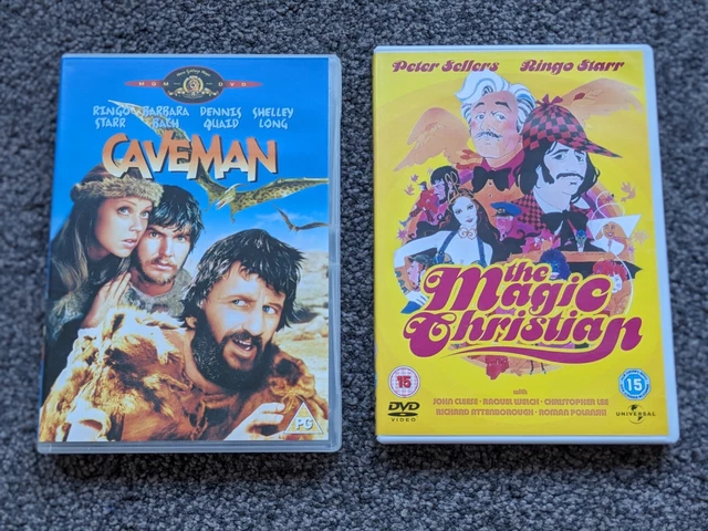 THE BEATLES RINGO Starr Caveman & The Magic Christian Dvd's - Raquel ...
