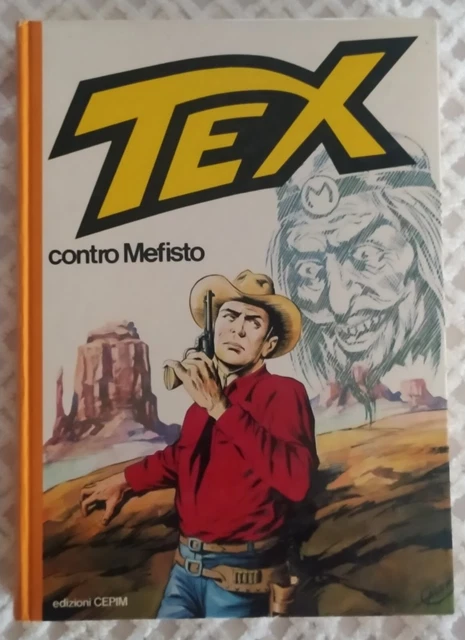 TEX CARTONATO TEX contro Mefisto Prima Edizione 1978 EUR 40,00 ...
