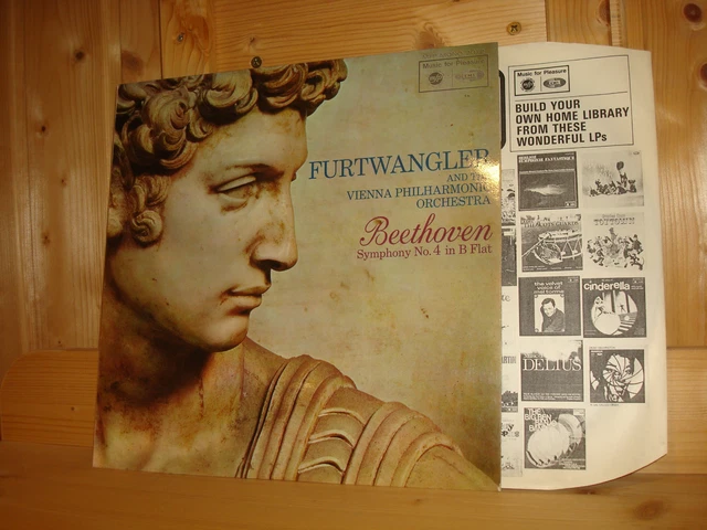 BEETHOVEN SYMPHONY NO.4 FURTWANGLER EMI UK MONO LP MPF 2072 MINT EUR 11 ...