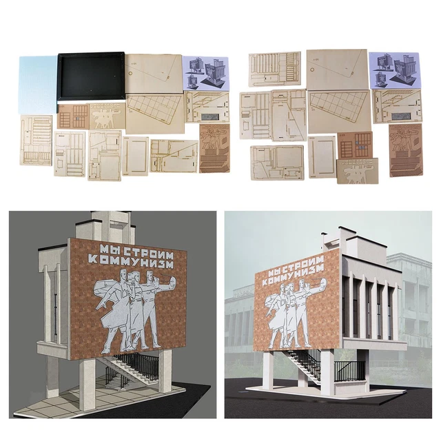 1/35 SCALE ARCHITECTURE Layouts 1/35 Scale Building Model Learning ...