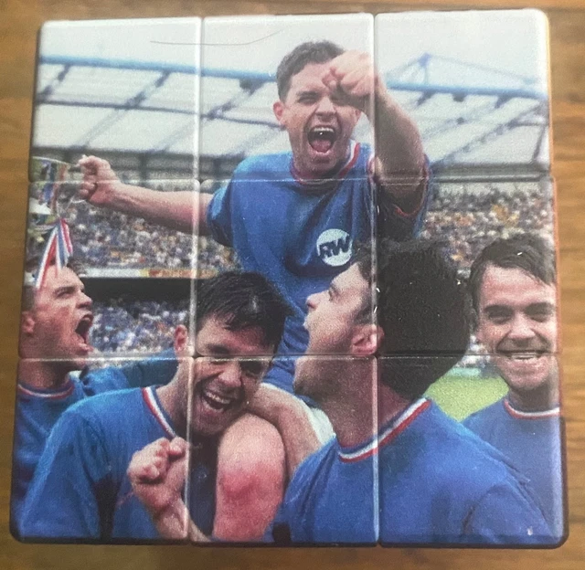 ROBBIE WILLIAMS RUBIX Cube, Box and Plinth! Super Gifts for Christmas ...