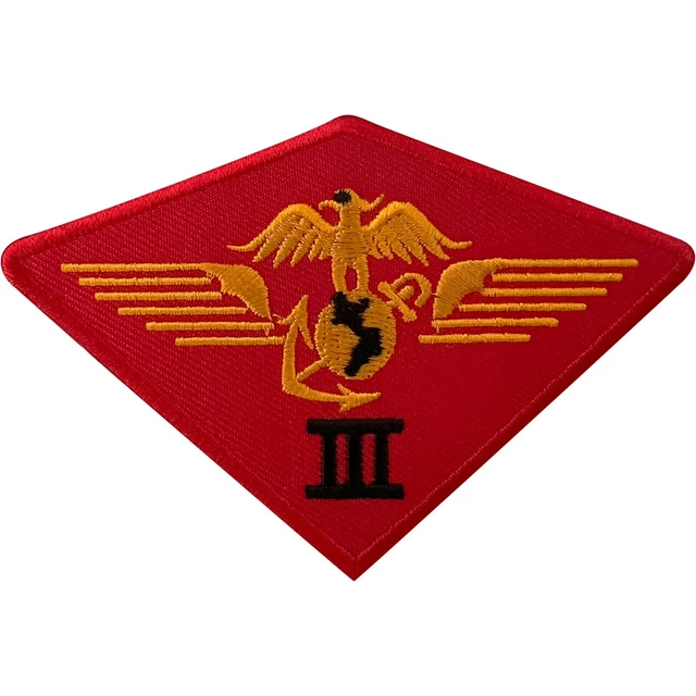 UNITED STATES ARMY Force 3rd Marine Air Wing Patch Iron Sew On ...
