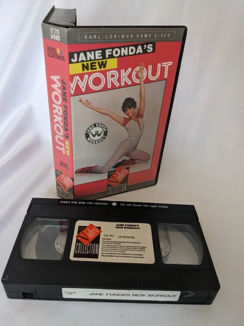 JANE FONDA'S NEW Workout - VHS Video Tape (H58) £3.50 - PicClick UK