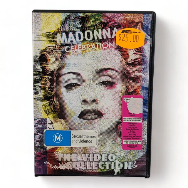 MADONNA CELEBRATION THE Video Collection DVD Music Videos Region Free ...