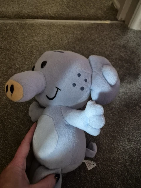 CBEEBIES RAA RAA The Noisy Lion Large Hufty Elephant 11" Soft Plush Toy ...