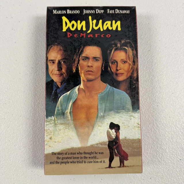 DON JUAN DEMARCO VHS 1995 Brando Depp DS SEALED RARE £16.30 - PicClick UK