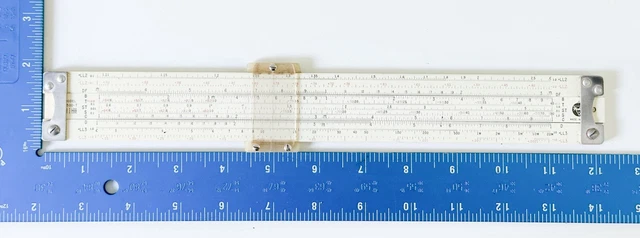 VINTAGE 1962 PICKETT Model N-500-T All Metal Slide Rule Machinist $29. ...