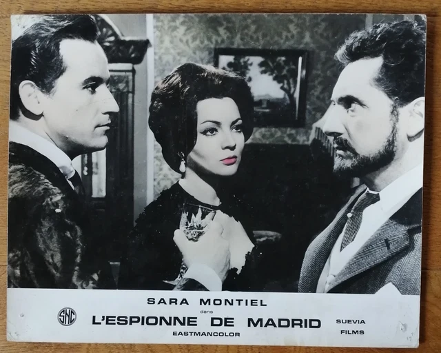 ESPIONNE DE MADRID sara montiel photo exploitation cinema originale '62 ...