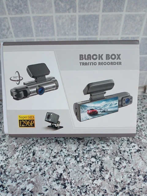 BLACK BOX TRAFFIC Recorder High-definition Front And Rear Dual-lens Car ...
