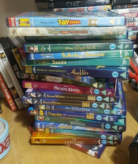 DISNEY NEW SEALED Dvds & Children's Dvds- Up To 50% Off Multi Purchase ...