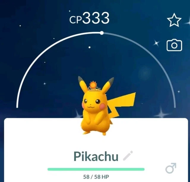 POKÉMON GO/SHINY SUN Pikachu/Go Fest 2024 £6.99 - PicClick UK