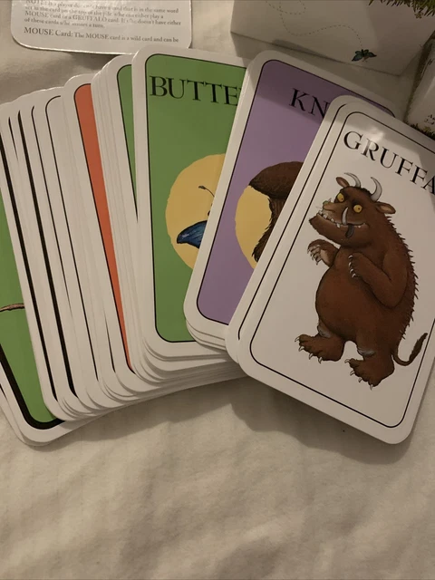 THE GRUFFALO WORD Rhyming Game & Giant Snap Card Game Bundle £7.00 ...