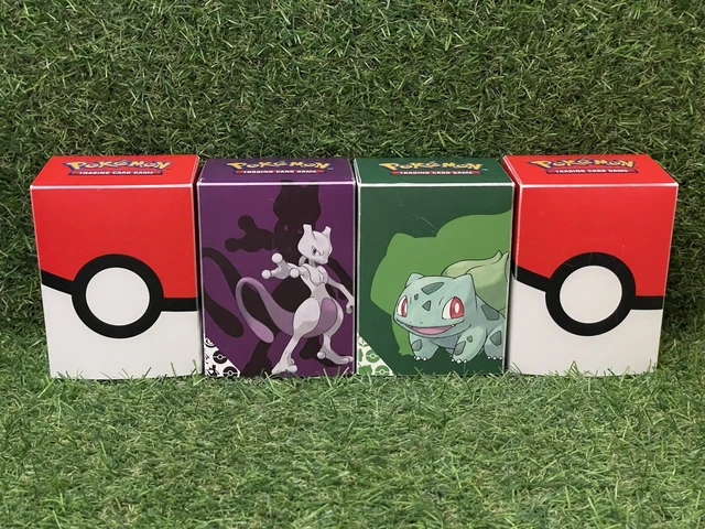 POKEMON ULTRA PRO Deck Boxes & Dividers X4 - Mewtwo - Bulbasaur - Poke ...