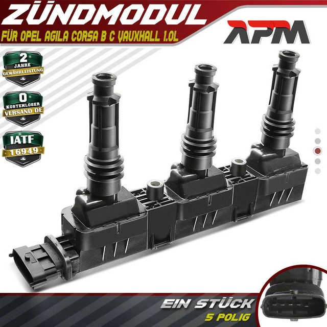 ZÜNDMODUL ZÜNDSPULE FÜR Opel Agila A 1.0 12V Corsa B Corsa C F08 F68 Z 10 XE EUR 29,49 - PicClick DE