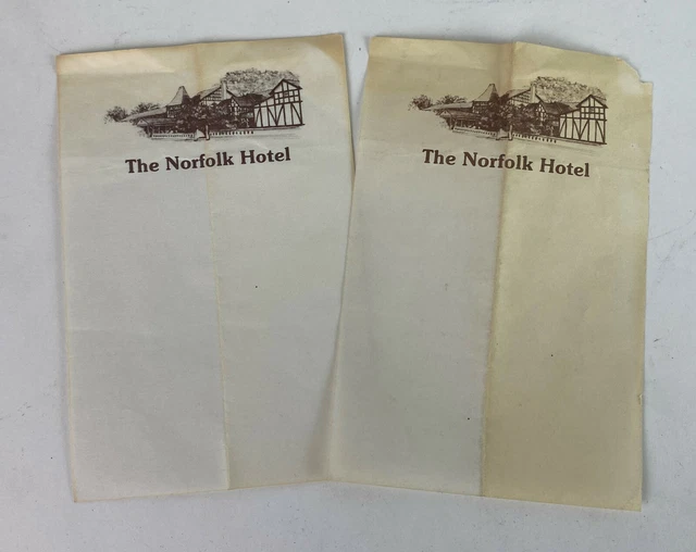 VINTAGE NORFOLK HOTEL NOTE PAGES NAIROBI KENYA £17.18 - PicClick UK