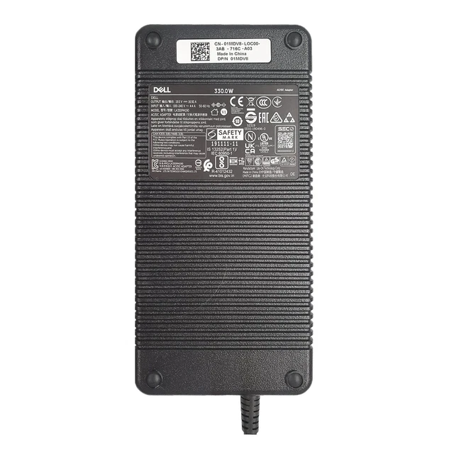 DELL ALIENWARE M18 (Amd) 330W Original Ac Adapter Psu 7.4Mm X 5.0Mm Pin ...