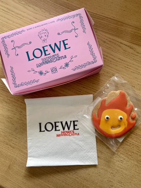 LOEWE HOWLS MOVING Castle Calcifer Cookie Biscuit in Box Selfridges ...