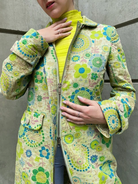 RARE EARLY 2000S Marc Jacobs Runway Mod Green Coat, Size US4 $799.00 ...