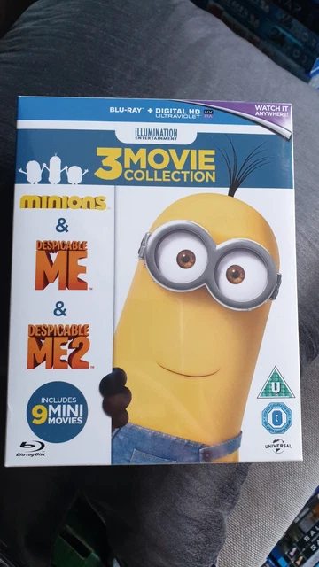 MINIONS/DESPICABLE ME/ME 2 - 3 Movie Collection (Blu-Ray, Boxset) New ...