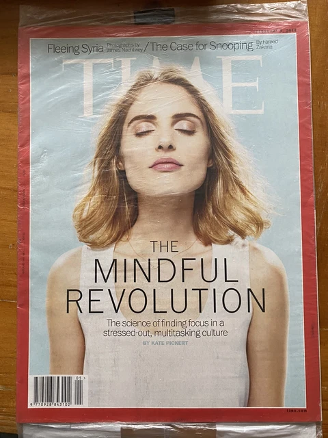 TIME MAGAZINE 2014 The Mindful Revolution Stress Science Kate Pickert ...