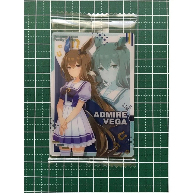 UMA MUSUME PRETTY Derby Twin Wafers #W3-16 Admire Vega Character Card ...