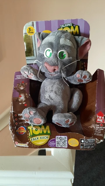 TALKING FRIENDS TALKING Tom Animated Interactive Stuffed Cuddly Plush ...
