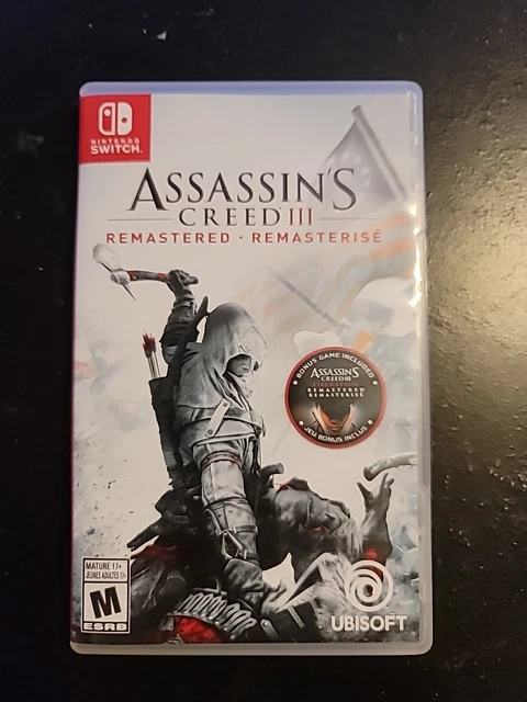 ASSASSINS CREED III Remastered All DLCs & Liberation Nintendo Switch ...