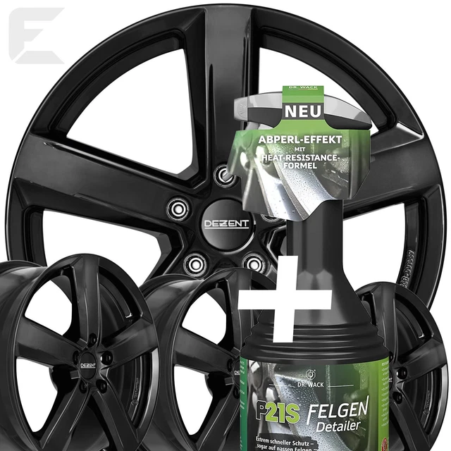 ALUFELGEN SATZ FÜR VW Golf 6 Plus in 18 Zoll TU black Räder 8x18 ET44 ...