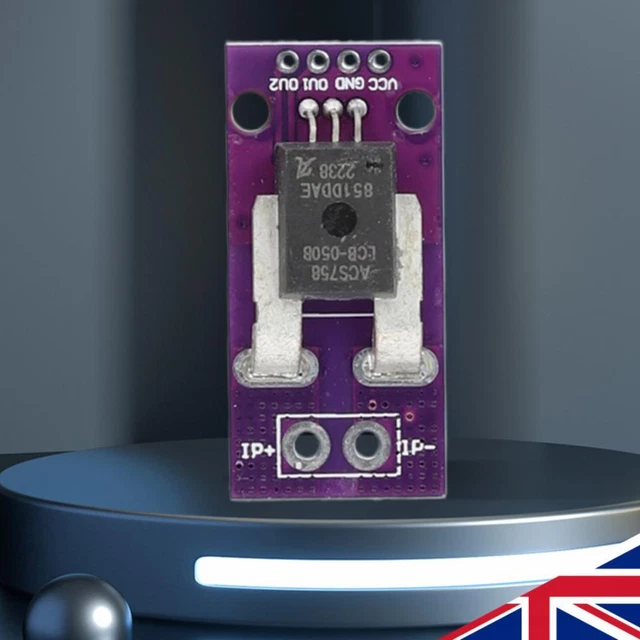 ACS758LCB-050B-PFF-T HALL CURRENT Sensor PCB Board 50A 100A for Arduino ...