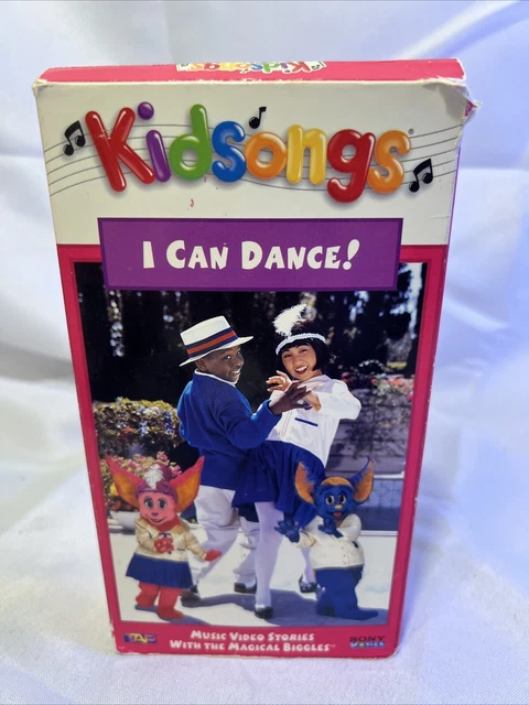 KIDSONGS: I CAN Dance (VHS 1998) ~ Music Video Stories Magical Biggles ...
