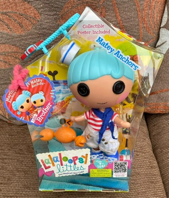 BNISB LALALOOPSY LITTLES Brother, Matey Anchors Doll/Pet, rare/HTF £29. ...