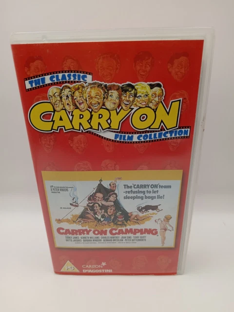 CARRY ON CAMPING VHS Tape Classic British Comedy Sid James £5.07 ...