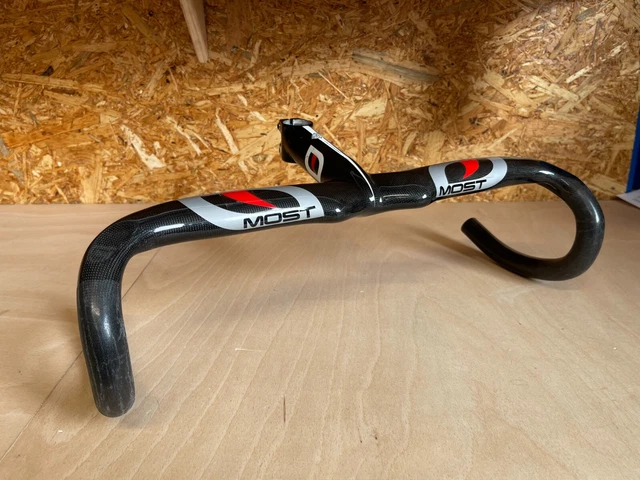 PINARELLO MOST TALON1K Carbon Aero Handlebars 460mm With Integrated ...